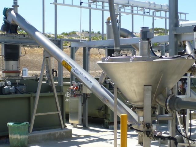 Grit removal, Grit washing and SPIROTAINER storage | SPIRAC Solid Handling Solutions